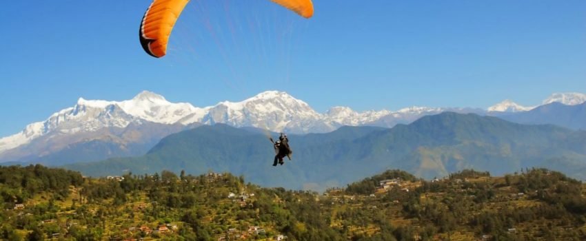 Paragliding in Nepal | Adventure activities in Nepal - JRN Treks